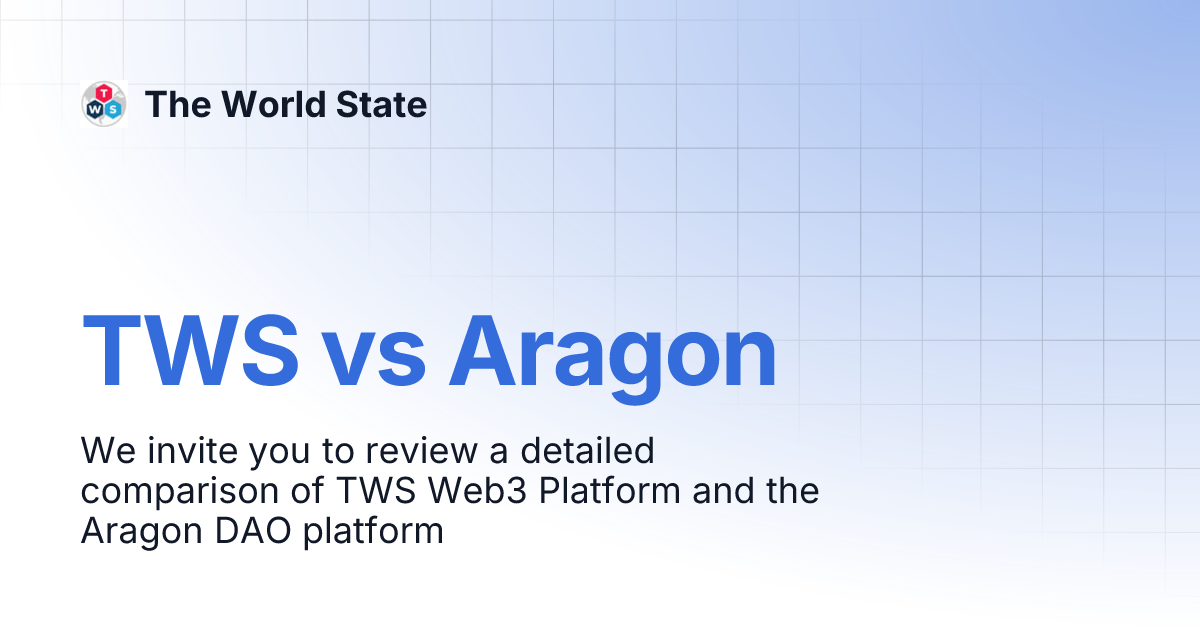 TWS vs Aragon | TWS Docs - First Stage